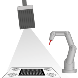 Calibration methods for vision-guided robotics applications